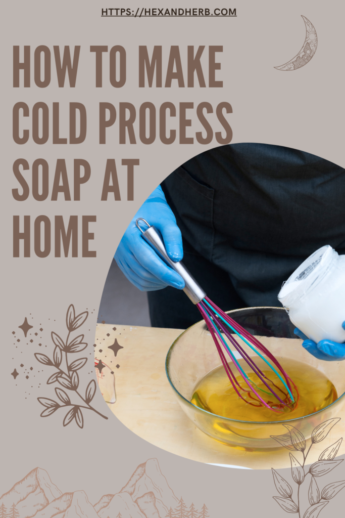 How To Make Cold Process Soap At Home – Hex and Herb Natural Handmade ...